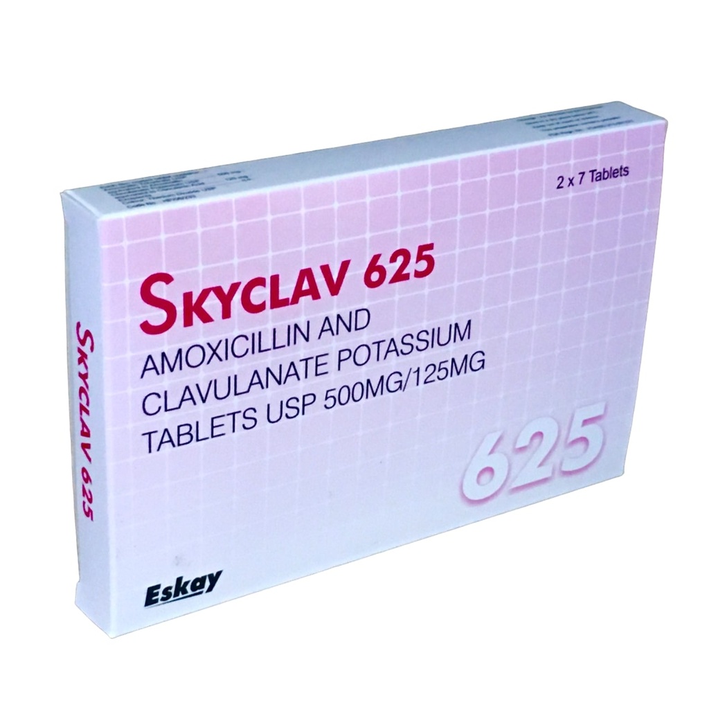 Skyclav 625Mg Tab (Amoksiclav) | Meldinpharma